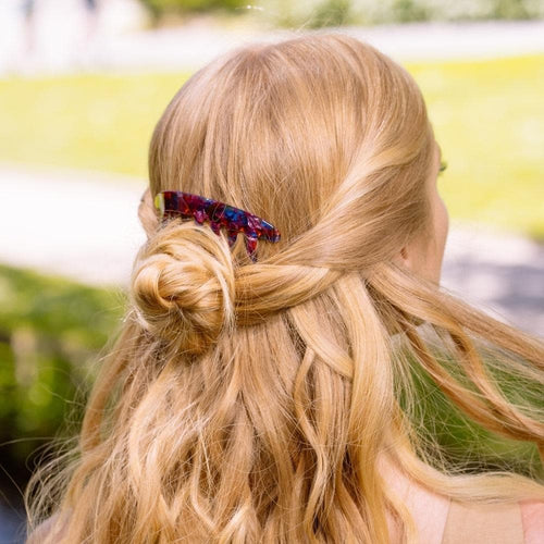 Curved French Pleat Comb | Luxury Hair Combs | Tegen Accessories